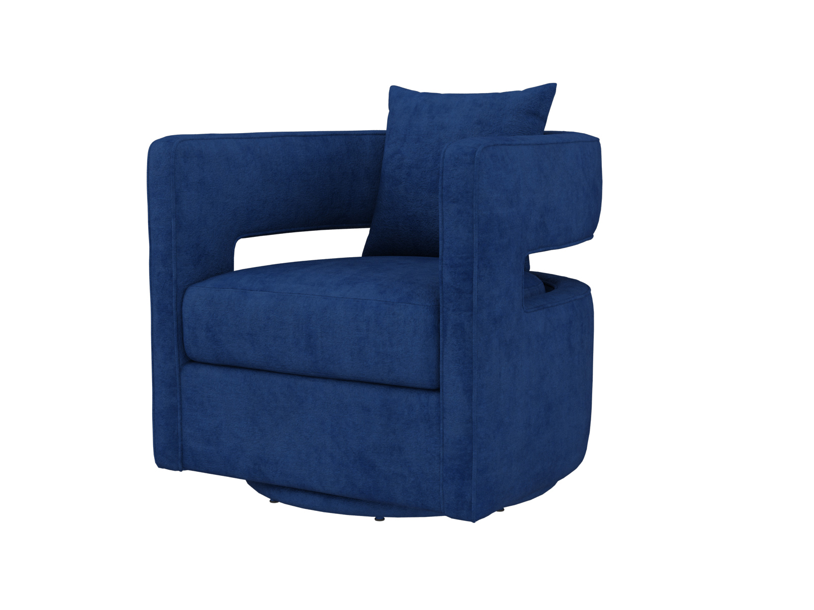 Kennedy Velvet Swivel Accent Chair TOV Furniture
